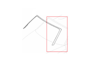 Genuine BMW 51-16-8-398-505 | Molding, Chrome - Left | FREE Shipping on ...