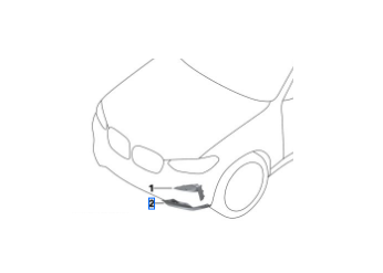 Genuine BMW 51-11-8-077-064 | F97 X3M, F98 X4M Carbon Fiber Lower ...