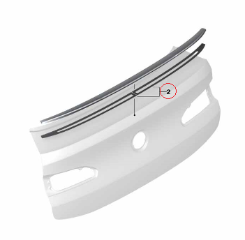 Genuine BMW 51-62-8-083-390 | Set Adhesive Tape Rear Spoiler | FREE ...