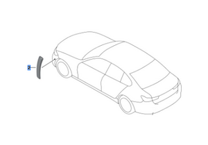 Genuine BMW 63-14-7-433-786 | Reflector Panel - Right | FREE Shipping ...