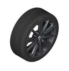 Genuine BMW 36-11-6-883-765 | 20" M Performance Style 748M Matt Black ...