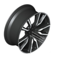 Genuine BMW 36-11-8-090-108 | 22" Style 755M V-Spoke Jet Black Light ...
