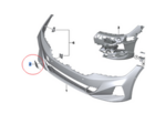 Genuine BMW 51-11-5-A69-623 | Tow Eye Cap | FREE Shipping on Most ...
