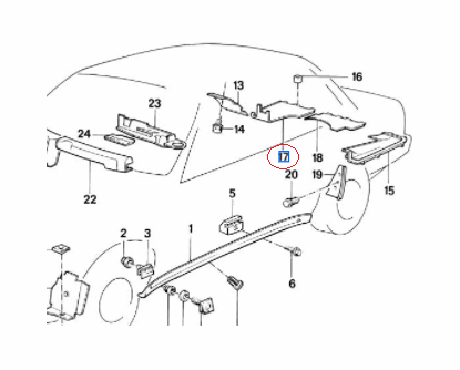 Genuine BMW 51-71-1-933-810 | Covering Right | FREE Shipping on Most ...