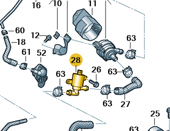 Genuine Audi 4H0-121-671-G | Solenoid Valve | FREE Shipping on Most ...