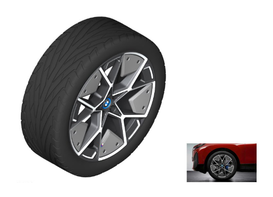 Genuine BMW 36-11-5-A3E-050 | I20 iX M Performance Style 1022M 22 ...