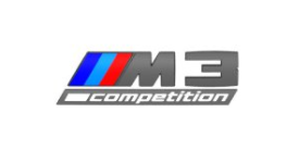Genuine BMW 51-14-8-084-161 | G80 M3 Competition Gloss Black Emblem ...