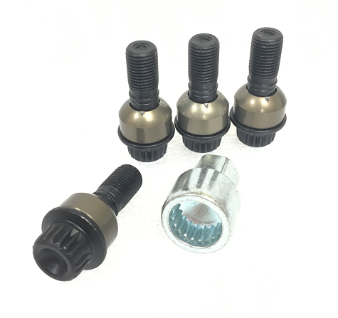 Genuine Porsche WHT-006-979-A |Anti-Theft Protection Wheel Lock Set ...