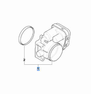 Genuine BMW 13-54-7-515-196 | Throttle Body | FREE Shipping on Most ...