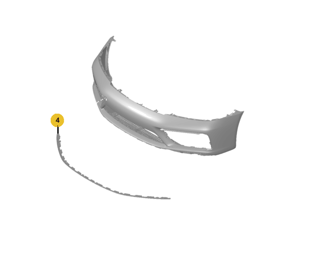 Genuine Porsche 992-807-100-L-OK1 |992 911 Sport Design Front Lip ...