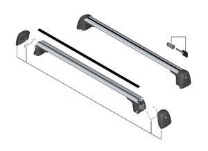 Genuine BMW 82-71-2-444-056 | G05 X5 Base Support System | FREE ...