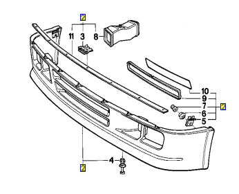 Genuine BMW 51-71-2-239-865 | M TECHNIC Front Spoiler Kit | FREE ...