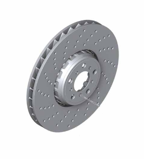 Genuine BMW 34-11-2-283-801c | Brake Rotor, Ventilated, Left - 360x30 ...