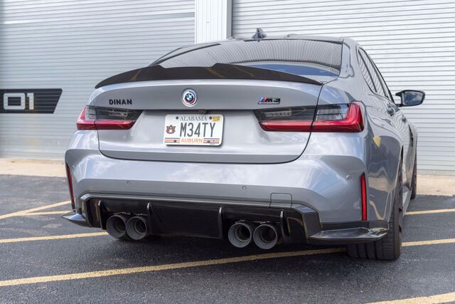Genuine DINAN D980-0049 | Dinan Carbon Fiber Rear Diffuser Surround ...