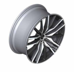 Genuine BMW 36-11-9-882-610 | G05 X5, G06 X6 22" Style 742M Jet Black ...