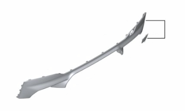 Genuine BMW 51-12-8-073-379 | Lower Cover/Diffusor, Rear - Primed ...