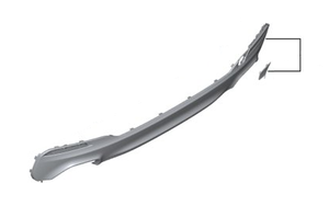 Genuine BMW 51-12-8-067-763 | G30 M550ix Rear Bumper Diffuser Cover ...
