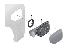 Genuine BMW 51-17-5-A1B-BD7 | Cover Housing Charging Socket | FREE ...