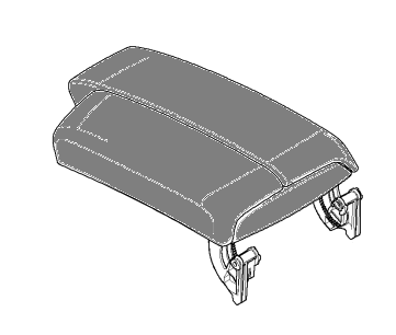 Genuine BMW 51-16-9-133-813 | Armrest Front Center - Gray | FREE ...