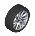 Genuine BMW 36-11-6-796-248 | 18" Style 415 Reflex Silver Light Alloy ...