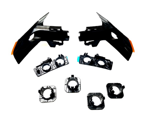 Genuine BMW 51-11-7-387-126 | Set of Mounts, Front - PDC/PMA Sensor ...