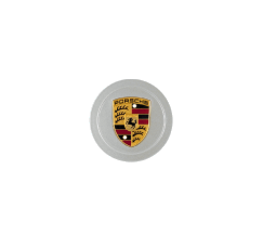 Genuine Porsche 993-361-303-10-9A1 |Center Cap - Silver with Colored ...