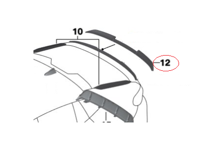 Genuine BMW 51-62-5-A61-B49 | G06 X6 LCI, F96 X6M LCI M Performance ...