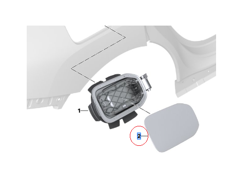 Genuine BMW 51-17-7-953-719 | Charging Flap | FREE Shipping on Most ...