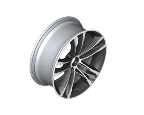 Genuine BMW 36-11-7-847-543 | 19" Style 598M Double Spoke Orbit Grey ...