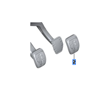 Genuine BMW 35-21-6-885-865 | Rubber Pad With Stainless Steel Inlay ...