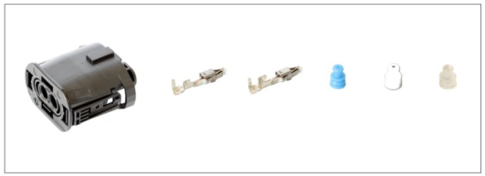 Genuine BMW 61-13-2-360-041 | Repair Kit for Socket Housing - 2 pol ...