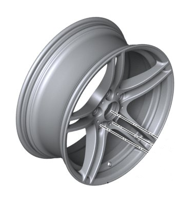 Genuine BMW 36-11-7-844-344 | E9x 3 Series M Double Spoke Style 313 ...