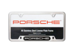 Shop Genuine Porsche License Plate Frames | GetPorscheSilverSpringParts