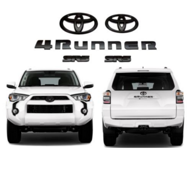 4Runner Black Out Emblem Kit 00016-89016 | Midlands Toyota Parts