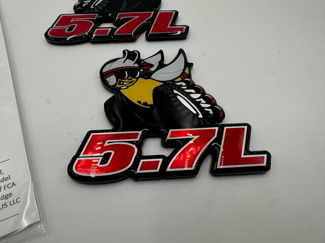 Dodge Challenger Charger 300 Retro RT Scat Angry Bee Fender Emblem ...