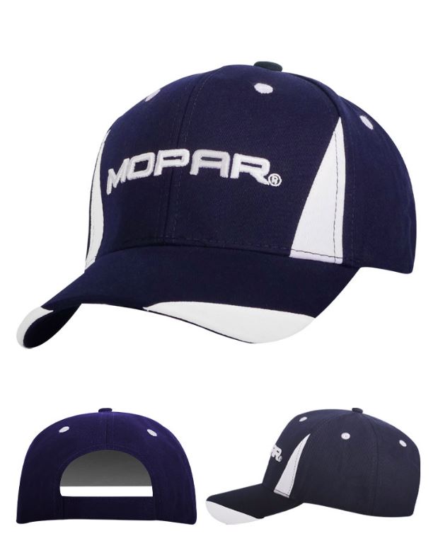 New Mopar Navy and White Cap Baseball Cap Hat Factory Mopar New 15AXM ...