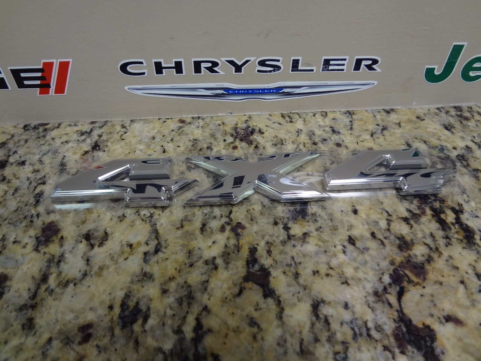 2008-2024 Mopar 08-14 Dodge Ram Trucks New 4x4 Emblem Nameplate Chrome ...