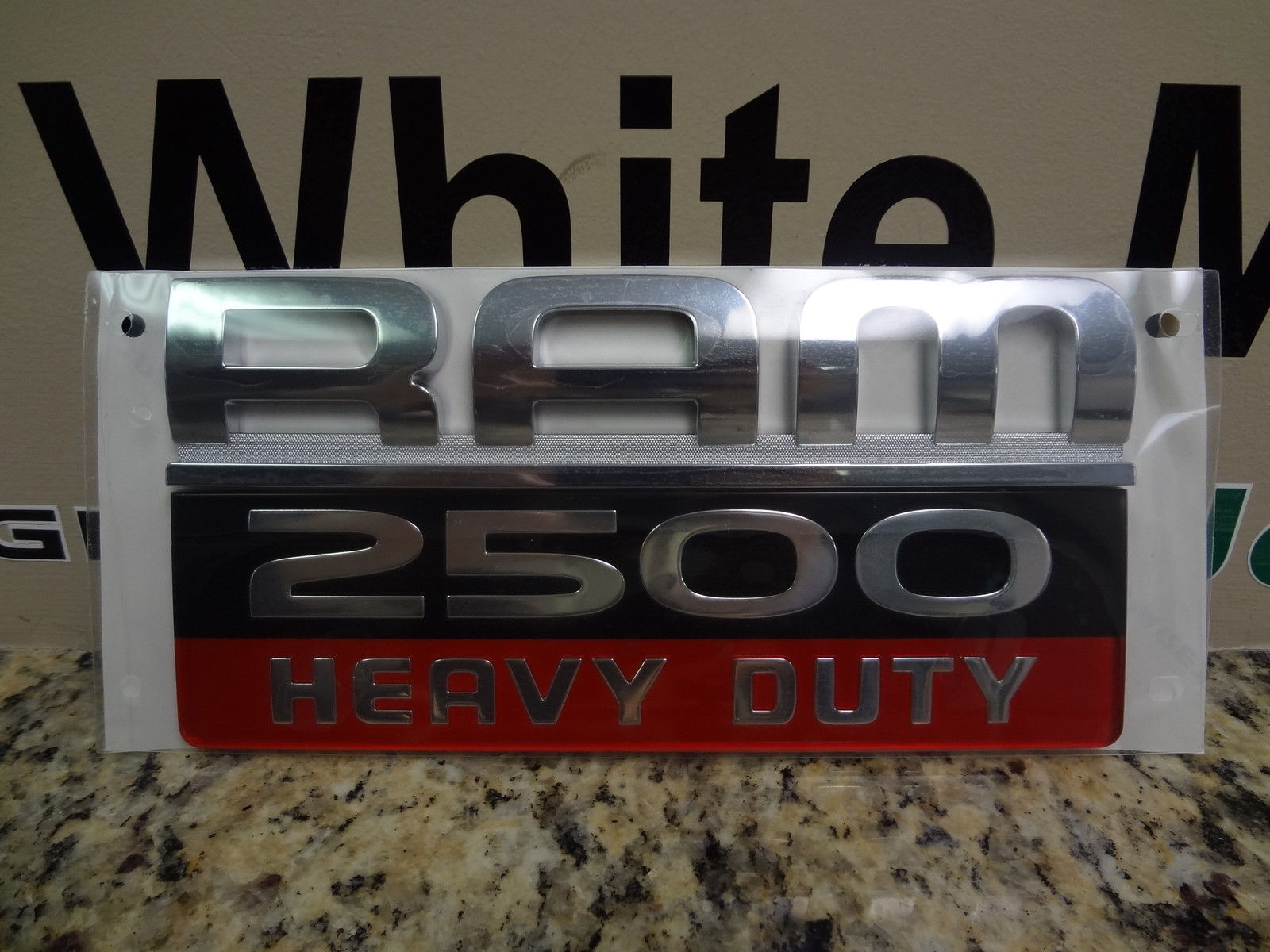 Ram 2500 Emblems MOPAR Genuine OE Emblem Decal "Heavy Duty" For 2007 ...