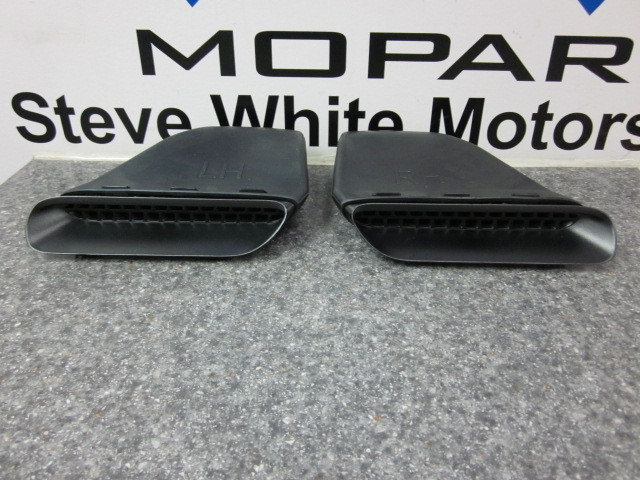 2008-2014 Dodge Challenger Hood Bezel, Right 55399338AB | Steve White Parts