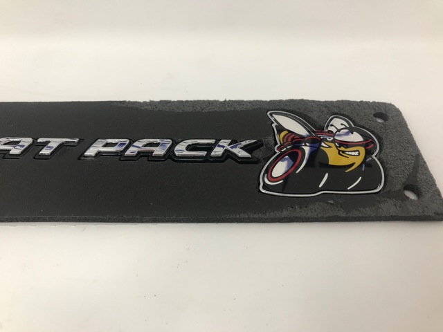 Dodge Challenger Rear Deck Lid Scat Pack Bee Emblem Nameplate Decal ...