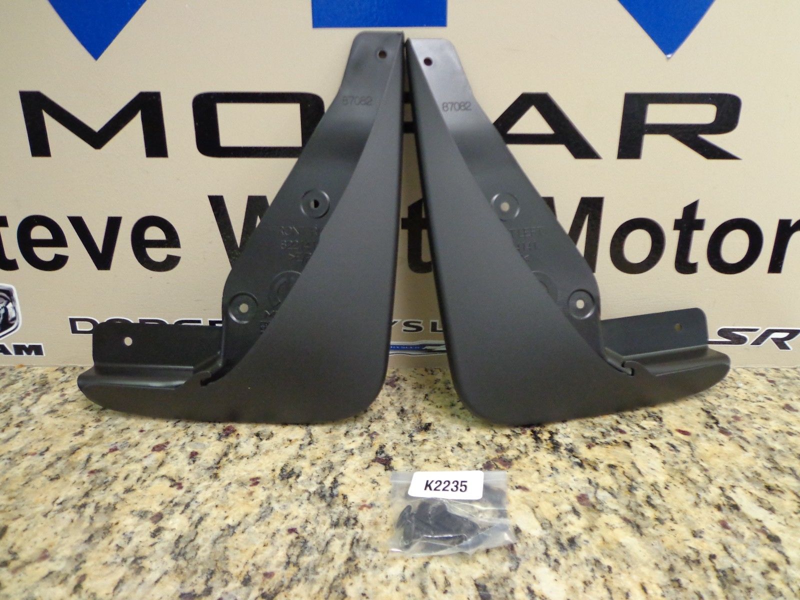 2015-2023 Dodge Challenger Splash Guards 82214141 | Steve White Parts