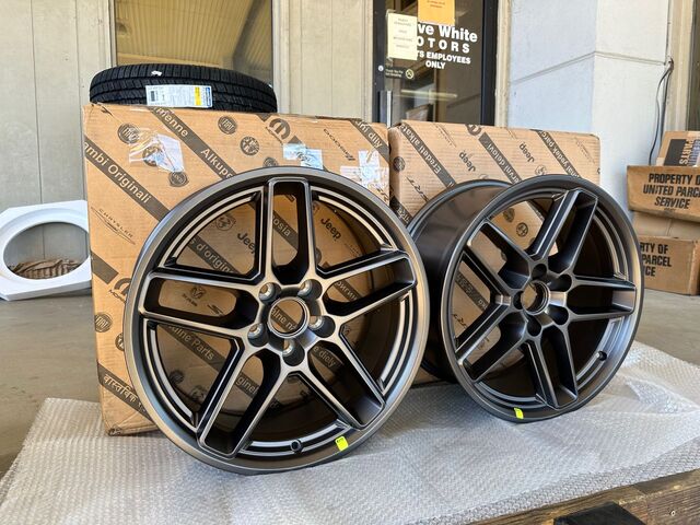 18-23 Dodge Challenger Charger Wide Body Demon 170 18x8 Forged Wheels ...