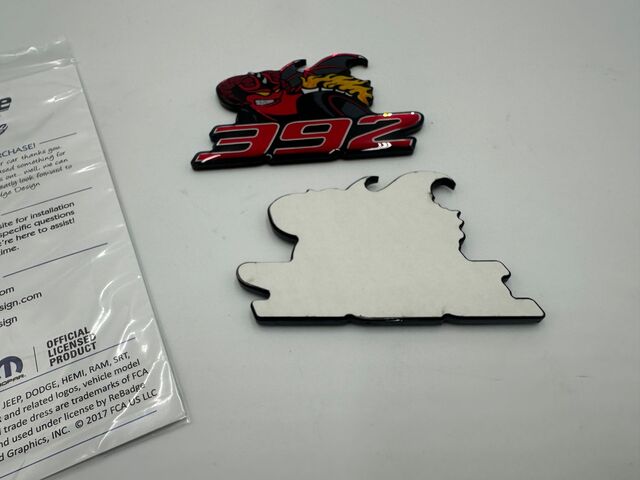 Dodge Challenger Charger 300 Demon Pack Angry Bee Fender Emblem Decal ...