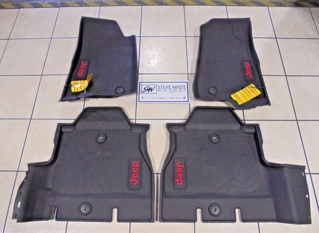 2021-2025 Jeep Wrangler Mat Kit-Floor - Complete 82216623AB | Steve ...