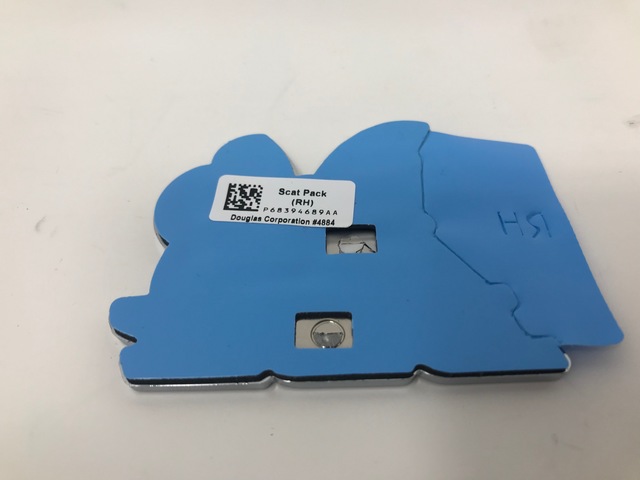 2019-2023 Dodge Challenger Nameplate, Right 68394689AA | Steve White Parts