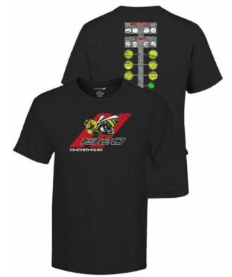 New Men's Dodge 1320 Angry Bee Racing T-Shirt Men's Large Mopar New ...