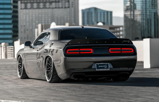15-22 Challenger Hellcat SRT Spoiler Wickerbill Gurney Flap Downforce ...
