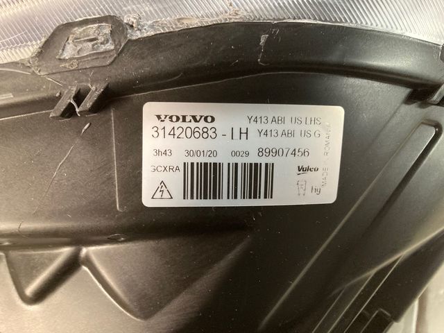 Headlamp - left - ballast, control unit not included | 31420683 | Volvo ...