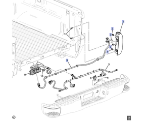 84365931 - Tail Light Assembly 2016-2018 GMC Sierra 1500 | GMPartsNow