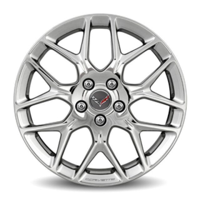 23334936 - 20x10-Inch Forged Aluminum 7-Split-Spoke Rear Wheel ...